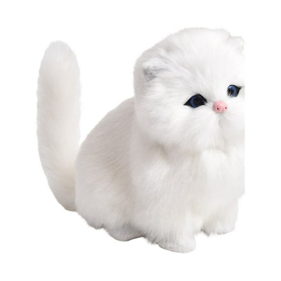 Stuffed Cat,Realistic Stuffed Animals,Plush Cat Toys Stuffed Sounds ...