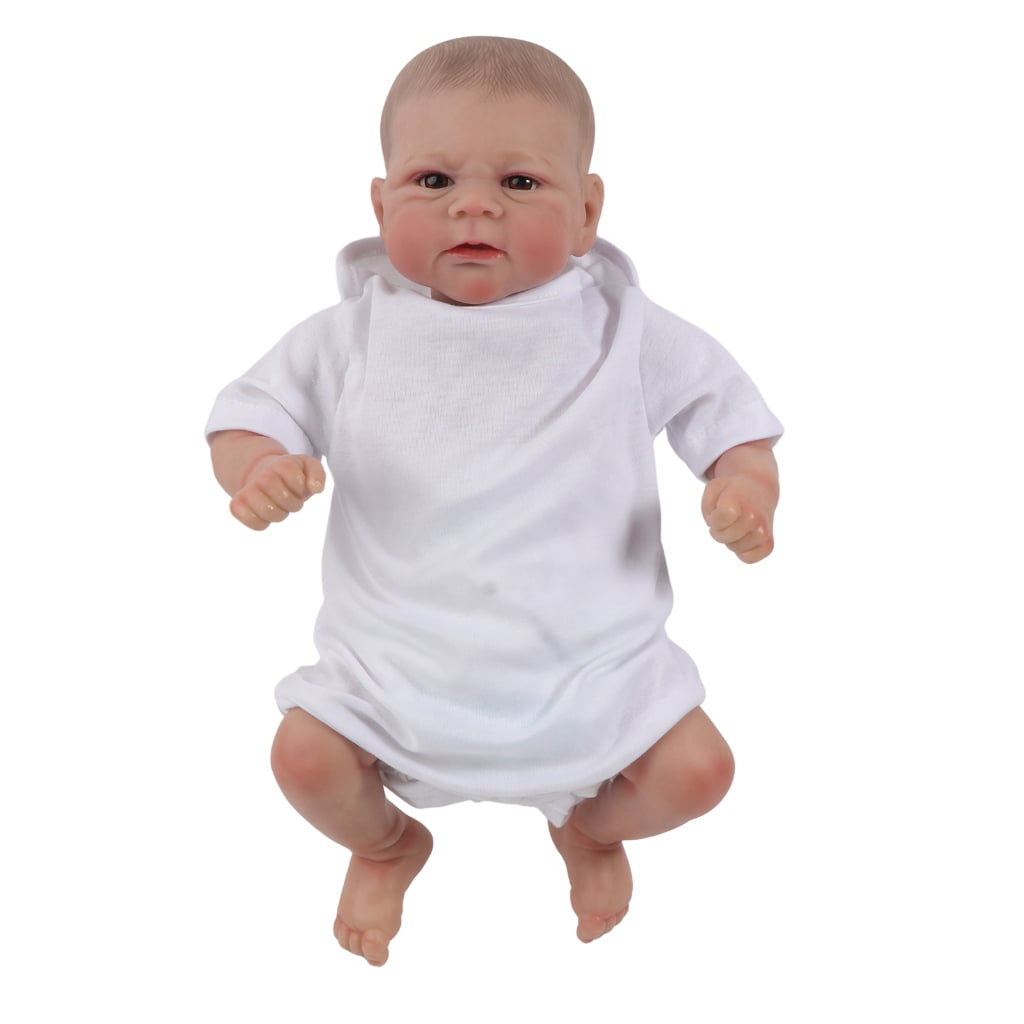 Stuffed Cotton Reborns Boy Doll Life Like Doll Kids Parenting Game Toy ...