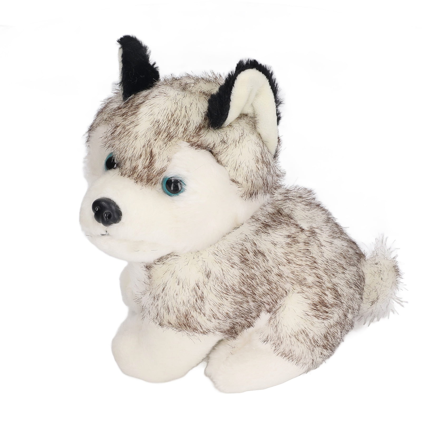 Stuffed Dog Toy Realistic Fluffy Soft Elastic Cute Dog Plush Doll for ...