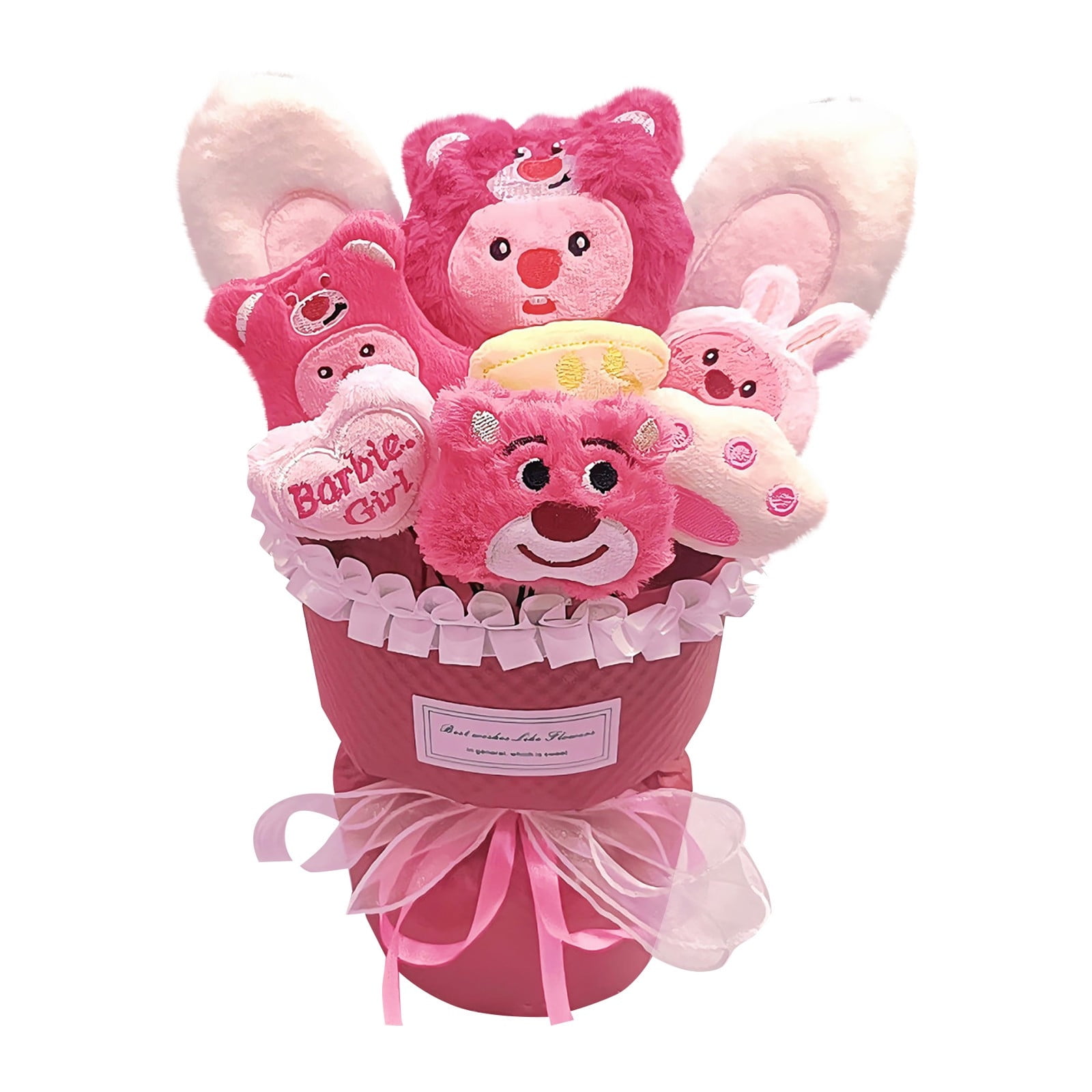 Stuffed Flowers,Flower Plushie,11.8" Flower Stuffed Animal,Plush ...