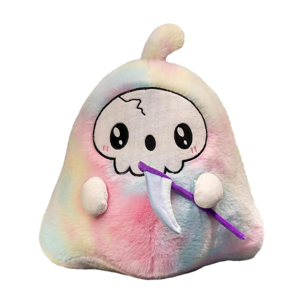Stuffed Ghost | Cartoon Grim Reaper Soft Pillow Cute Ghost Toy | 20cm ...