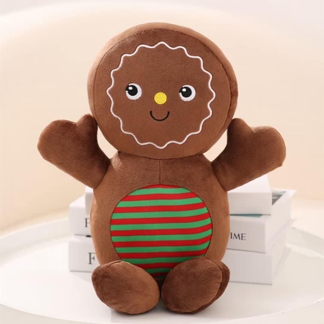 Stuffed Gingerbread Man Ornaments Mini Christmas Pendant Christmas ...