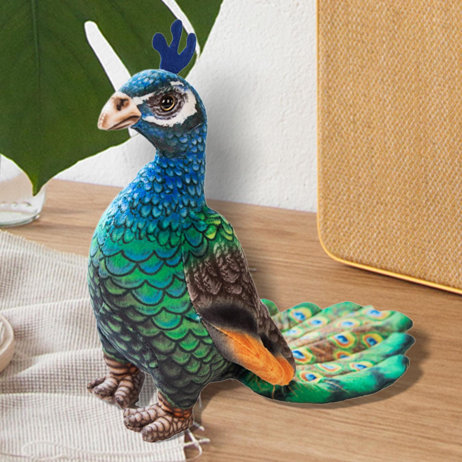 Stuffed Peacock Plush Toy, Soft Toys for Kids Peacock Dolls, for ...