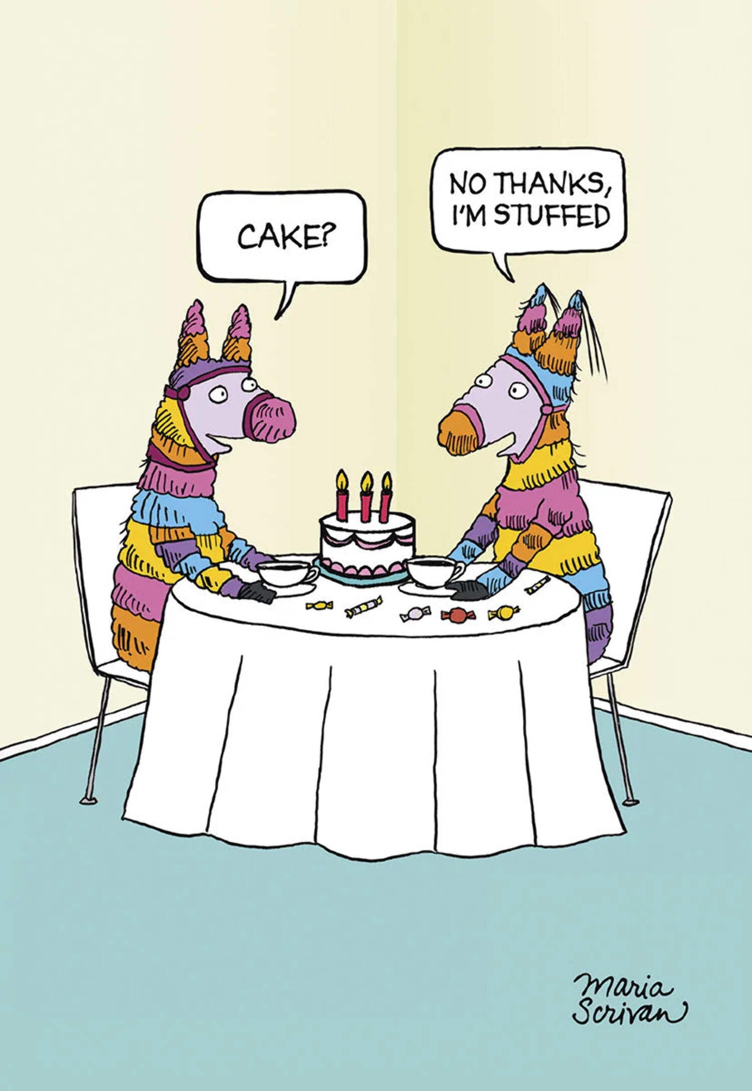 Stuffed Pinata Birthday Greeting Card [FRT40141501] - Walmart.com