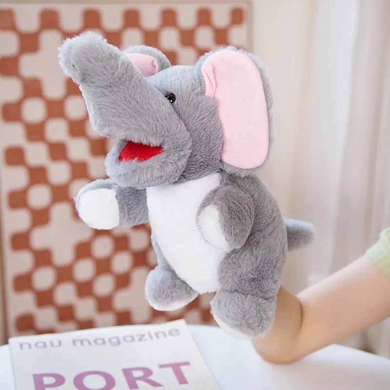 Stuffed Plush Animals Toys Hand Finger Story Puppet Kawaii Dolls ...
