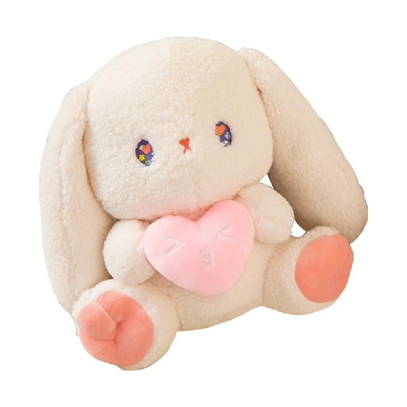 Stuffed Plush Rabbit Soft Plushies Cute Bunny Toy Boys Girls Gift ...