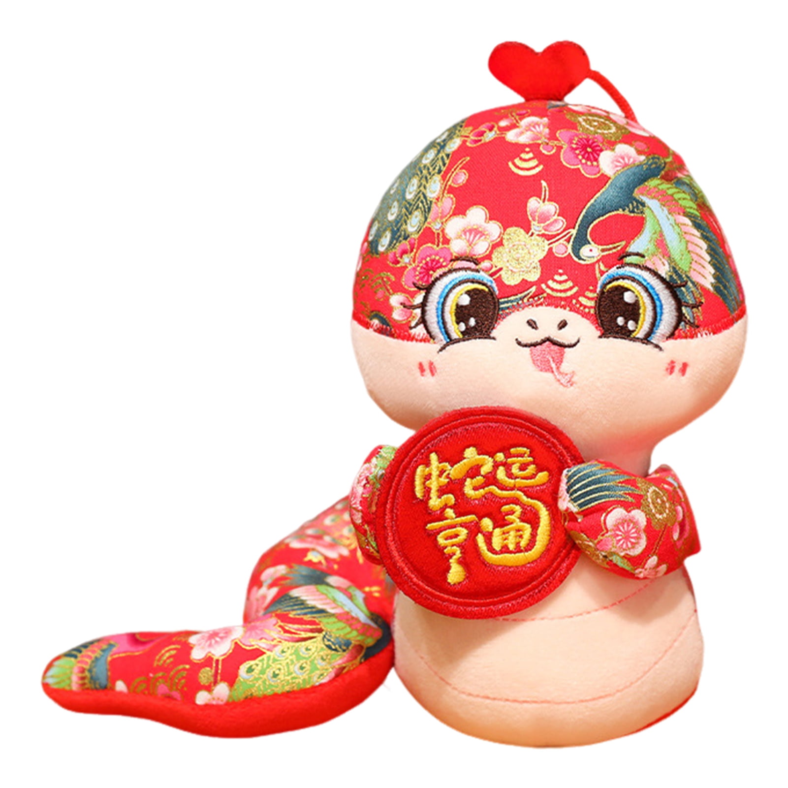 Stuffed Snake Toy Chinese Style Snake Plush Toy Stuffed Zodiac Snake ...