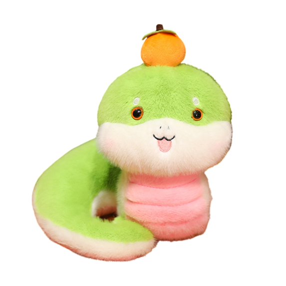 Stuffed Snake Toy Plush New Year Mascots Gift Lovely Snake Mascots for ...