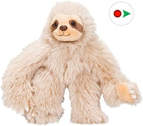 Stuffems Toy Shop Record Your Own Plush 8 inch Speedy The Sloth - Ready ...