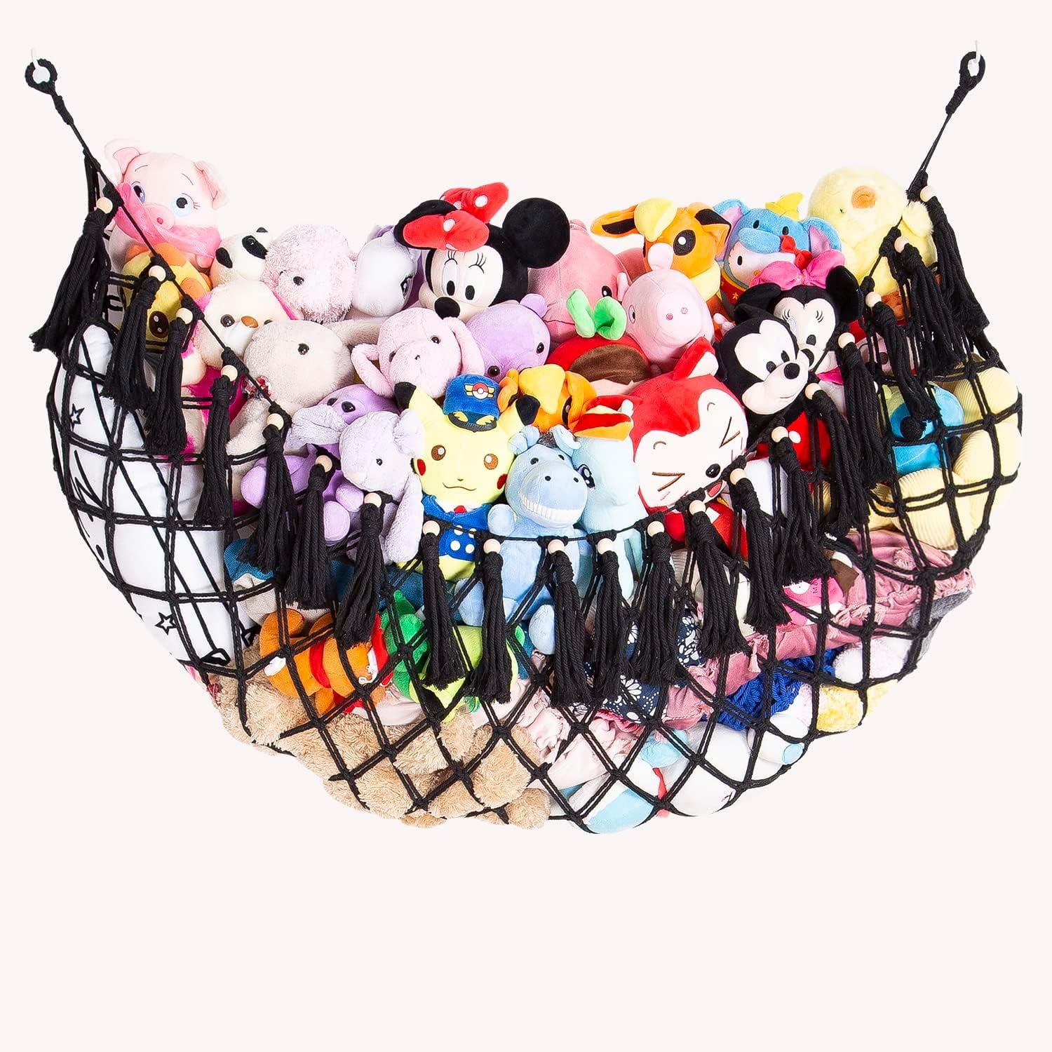 Stuffy Animal Net for Stuffed Animals Storage Hammock Macrame Stuffed ...