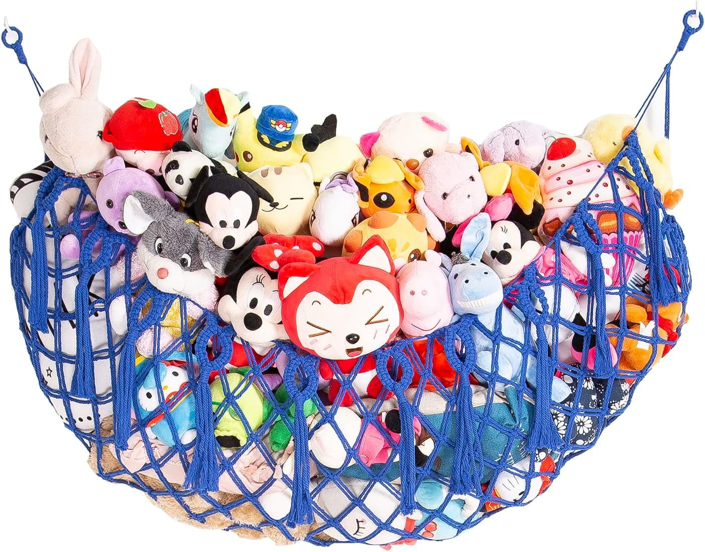 Stuffy Animal Net for Stuffed Animals Storage Hammock Macrame Stuffed ...