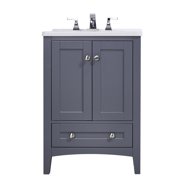 Simpli Home Seiger 46 inch Laundry Cabinet with Pull-out Faucet and ...