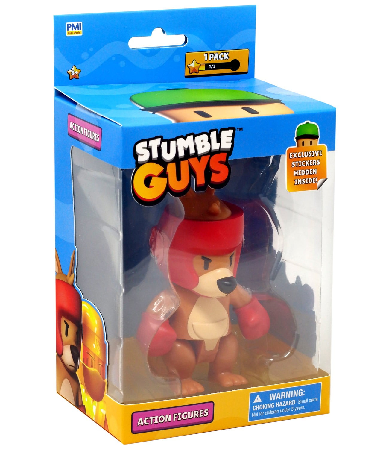Stumble Guys Boxing Roo Action Figure - Walmart.com