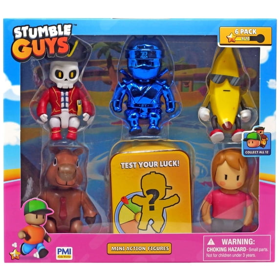 P.M.I., Stumble Guys Collectible Figures, Capt Noheart, Dynamitron ...