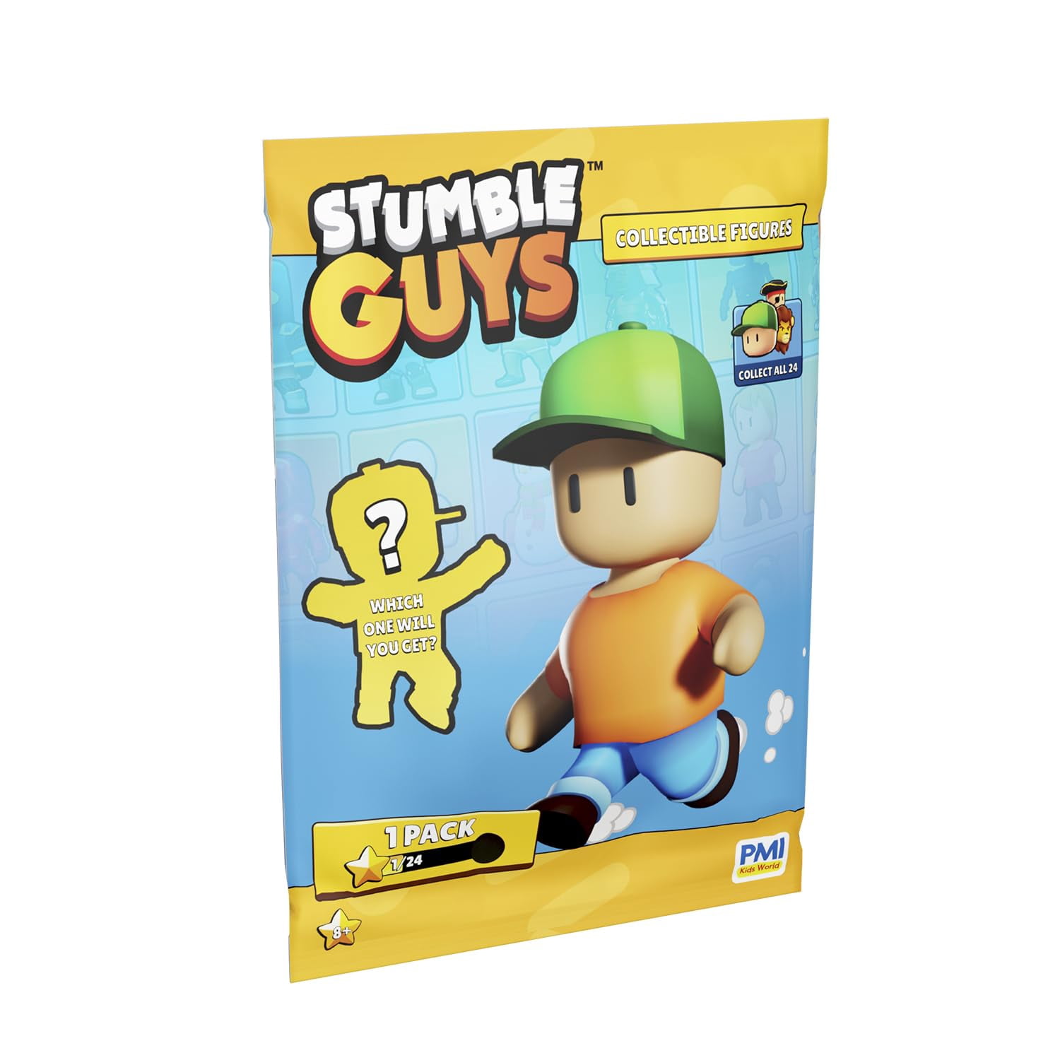 Stumble Guys Collectable Figure in Blind Foil Bag - Walmart.com