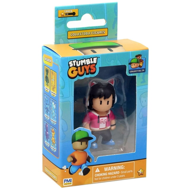 Stumble Guys Gamer Gina Collectible Figure - Walmart.com