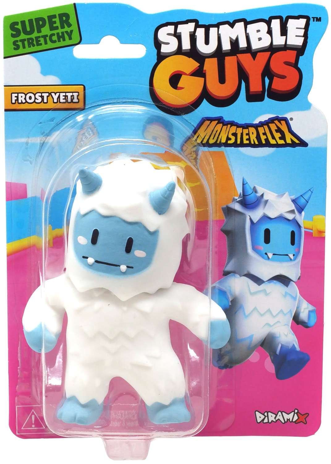 Stumble Guys Monster Flex Frost Yeti Action Figure - Walmart.com