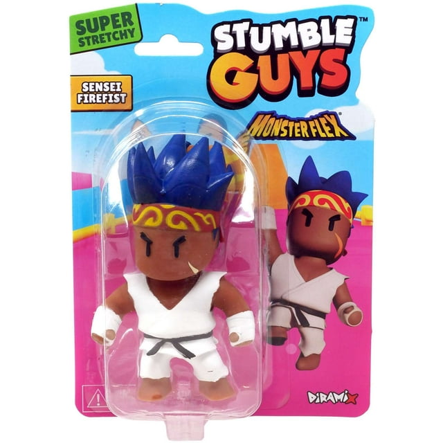 Stumble Guys Monster Flex Sensei Firefist Action Figure - Walmart.com