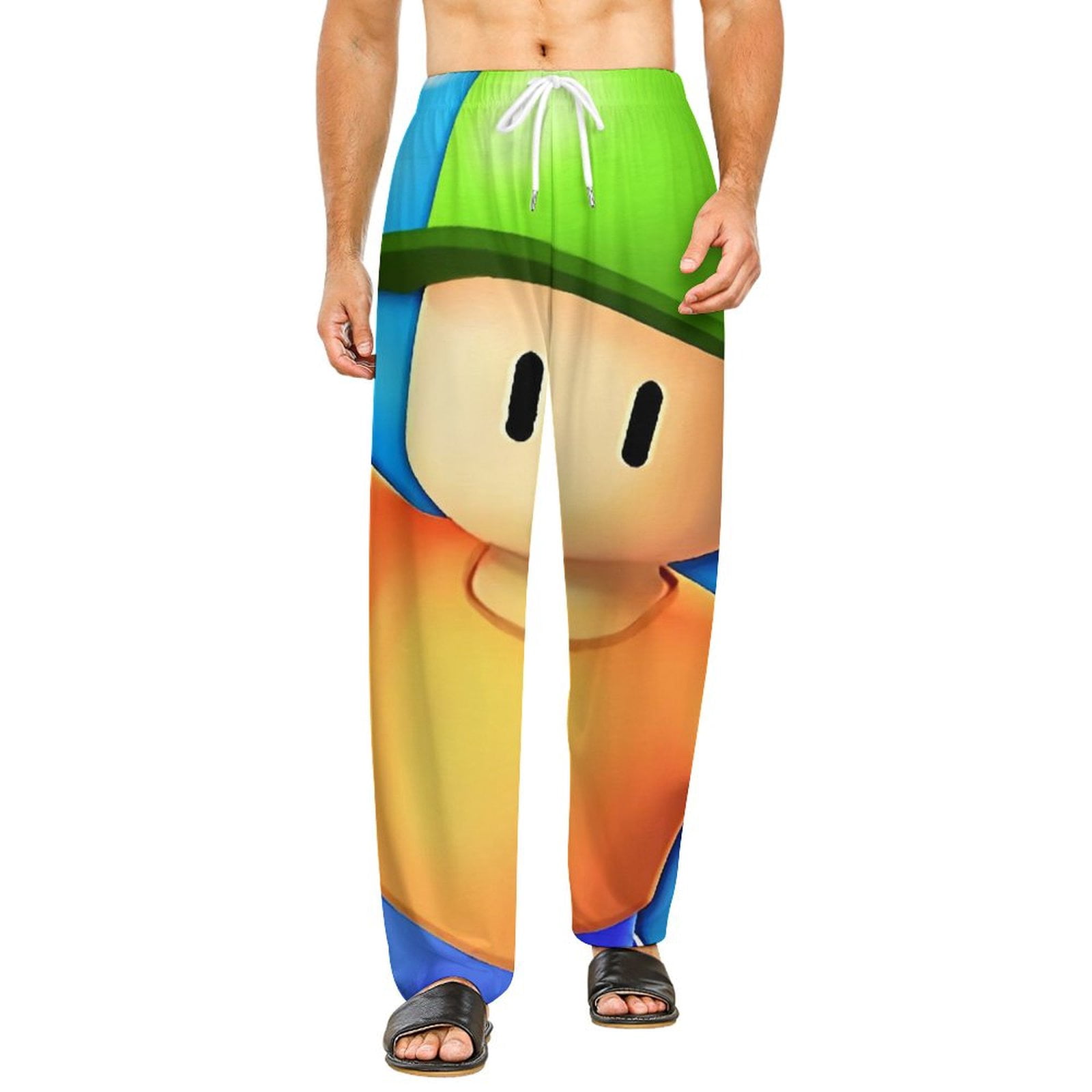 Stumble Guys Pajama Pants for Men Women Funny All Over Print Adult ...