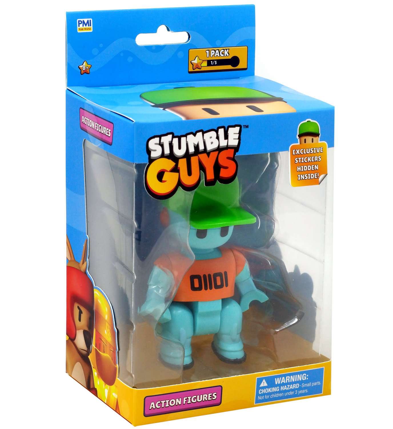 Stumble Guys Robot Guy Action Figure - Walmart.com