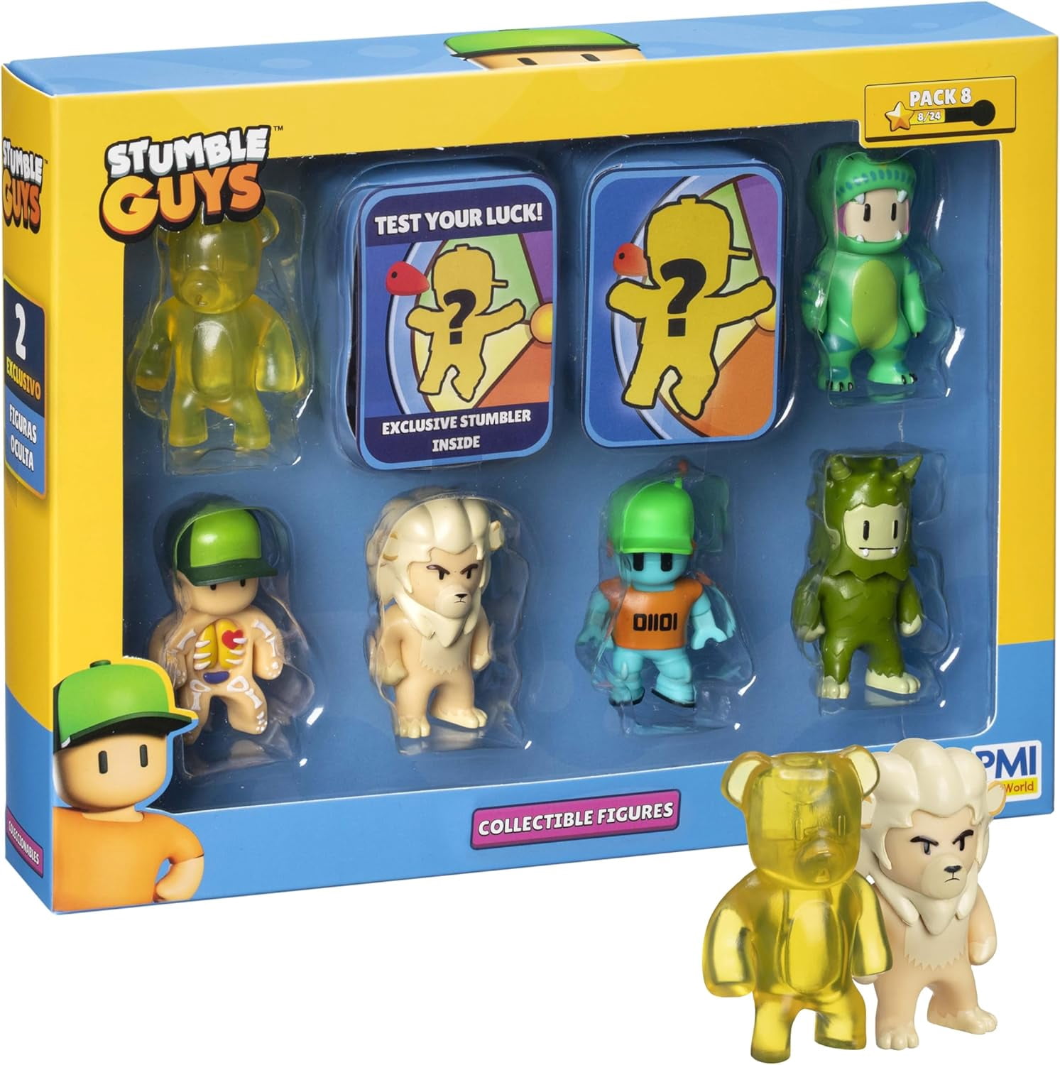 Stumble Guys Series 2 | Collectible Figures 8-Pack Deluxe Box ...