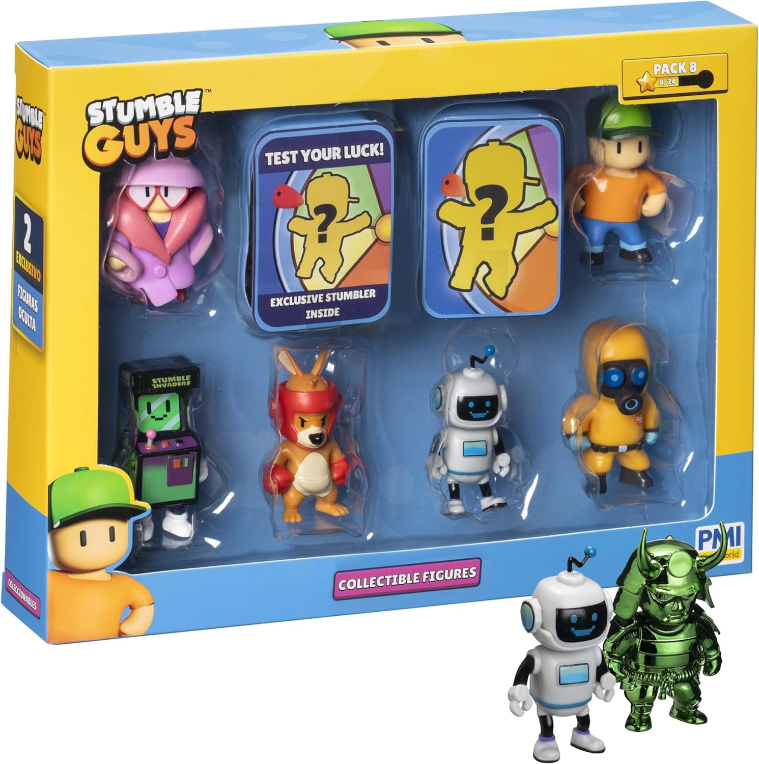 Stumble Guys Series 2 | Collectible Figures 8-Pack Deluxe Box ...