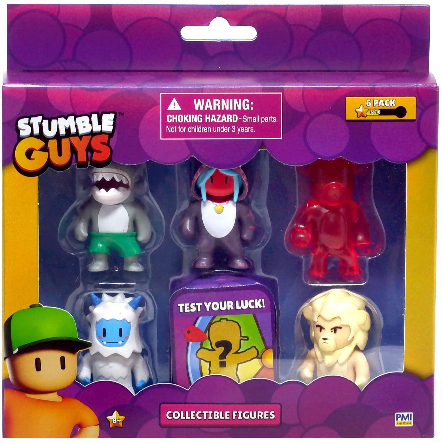 Stumble Guys Series 2 Lones Shark, Jinx, Cherri Bear, Frost Yeti, Kiara ...
