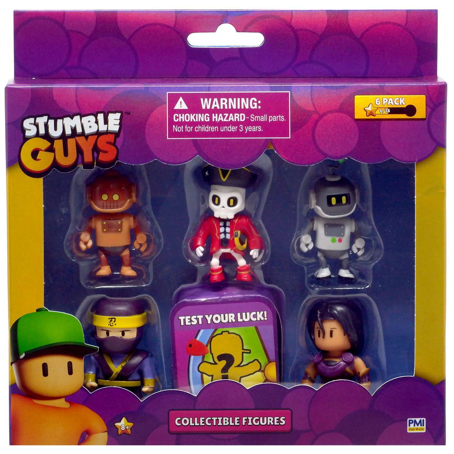 Stumble Guys Series 2 Stumblebot Mk1, Capt. Nohart, Stumblebot Mk2 ...