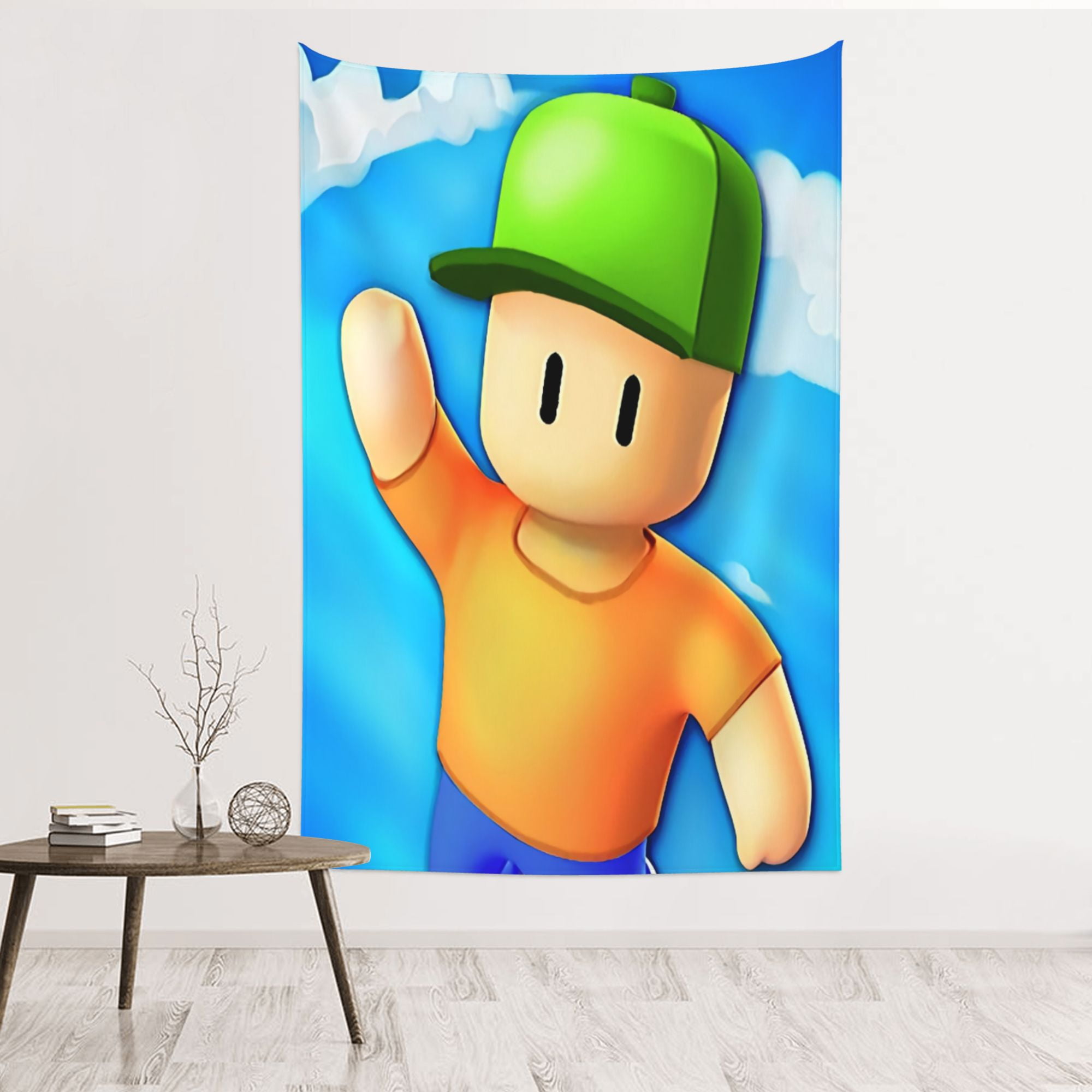 Stumble Guys Tapestry Poster Printing Wall Hanging Tapestries Wall Art ...