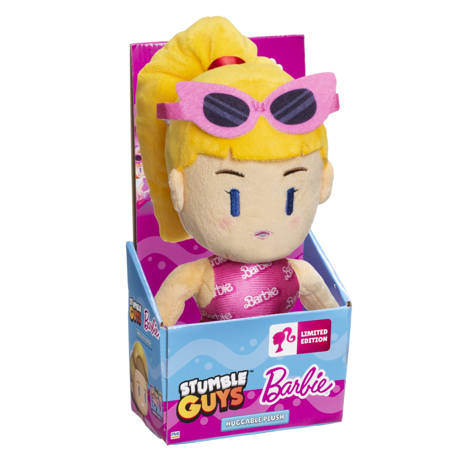 Stumble Guys X Barbie Huggable Plush - 3 Characters to Collect, 12 ...