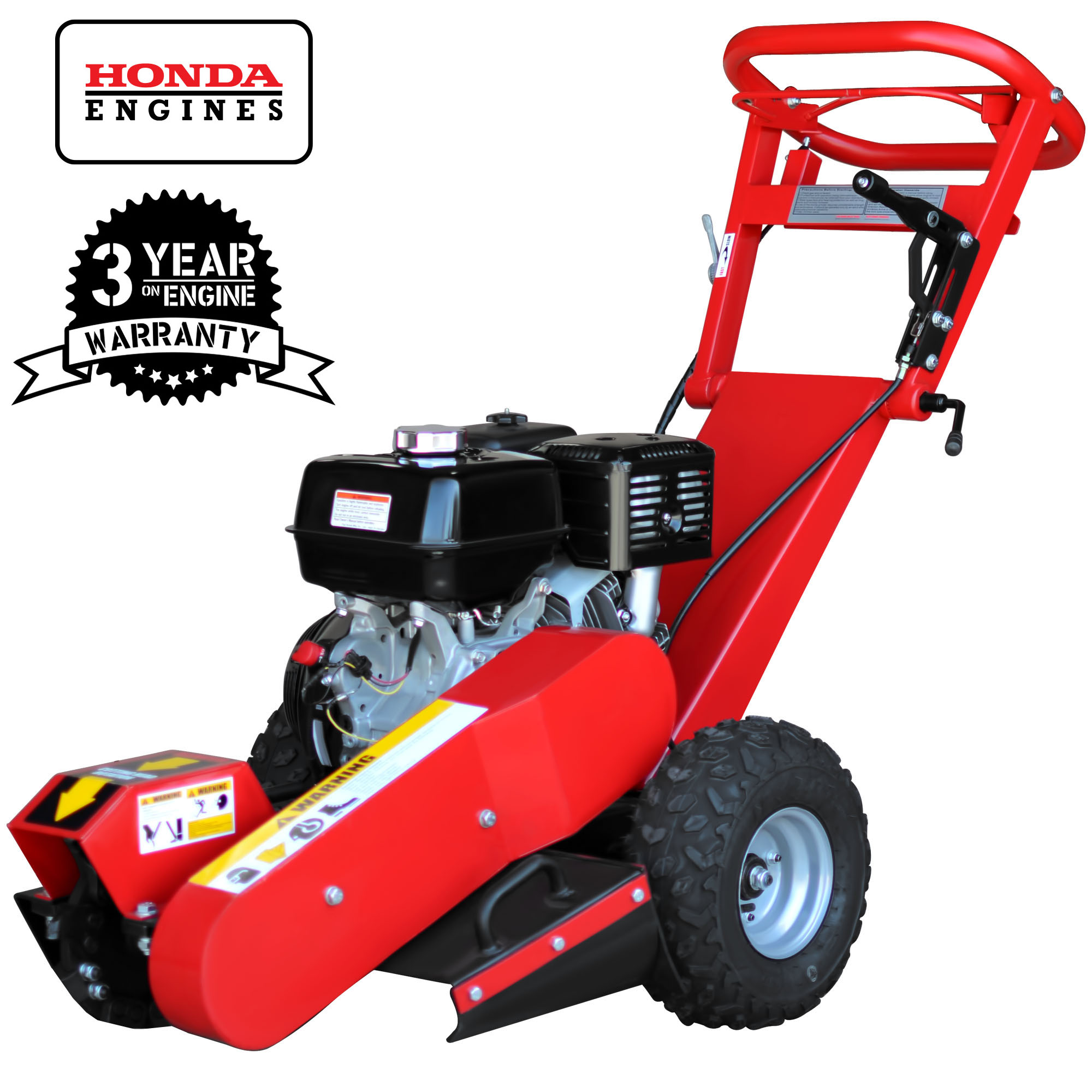 Stump Grinder with 12" Blades 13HP Honda GX390 Off-Road Tree Stump ...