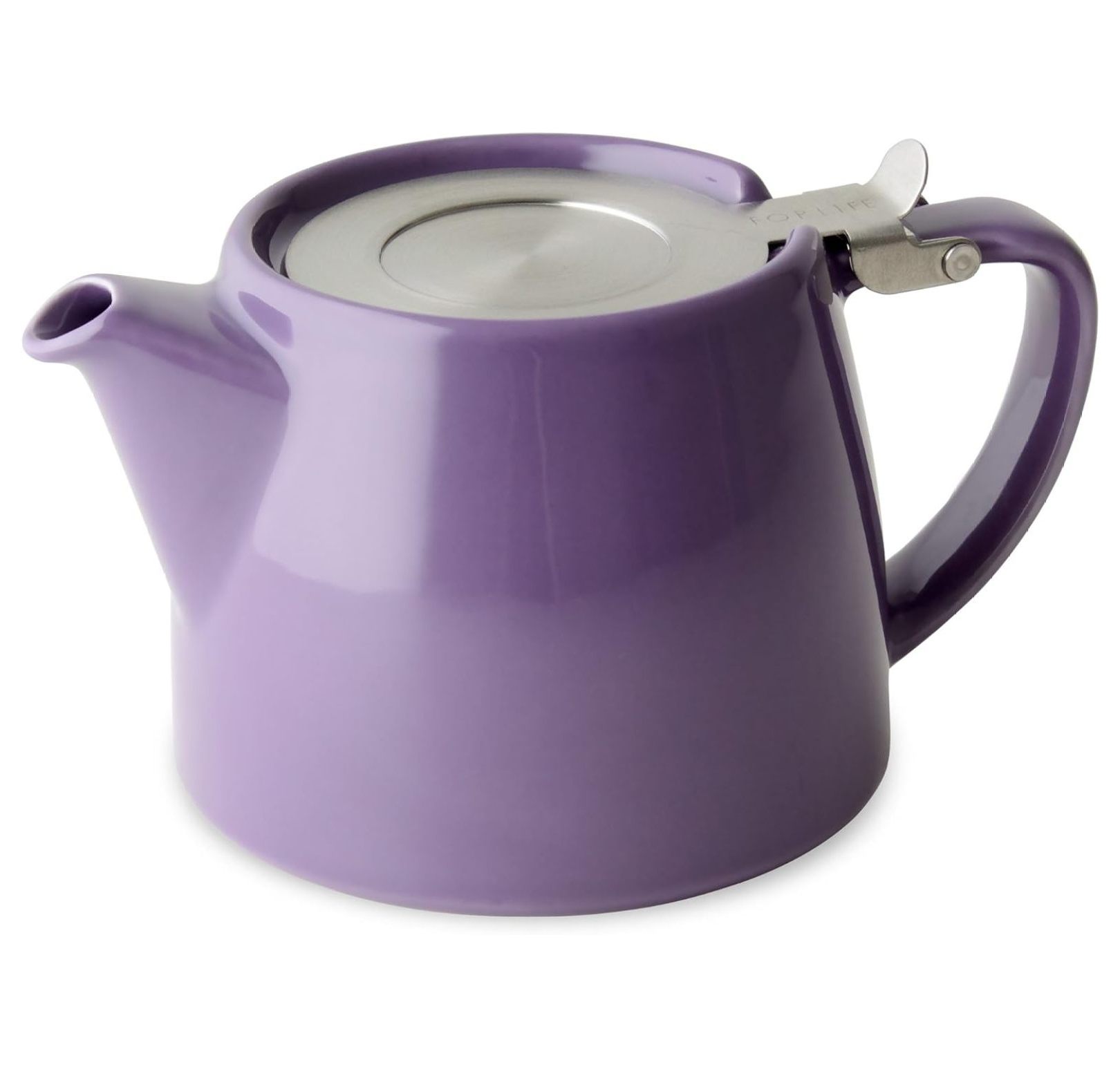 Stump Teapot with Lid and Infuser, 18-Ounce, Purple - Walmart.com