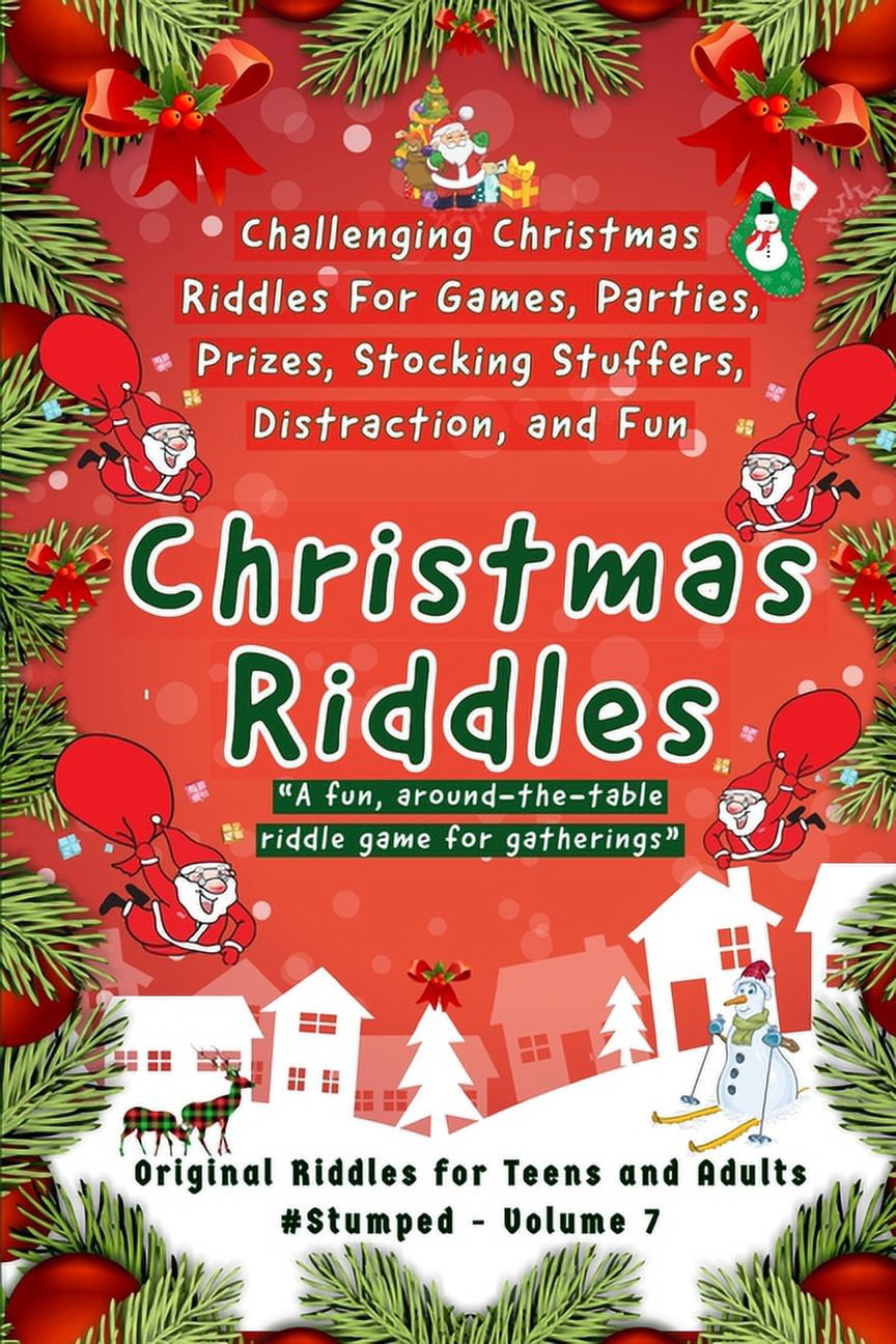 Stumped Riddle Books: Original What-Am-I Christmas Riddles: #Stumped ...