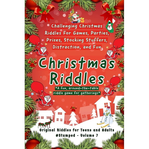 Stumped Riddle Books: Original What-Am-I Christmas Riddles: #Stumped ...