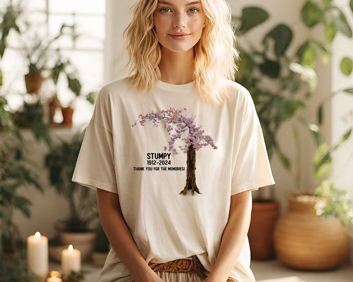 Stumpy 1912 - 2024 T-Shirt, Cherry Blossom Trees In Washington Dc Shirt ...
