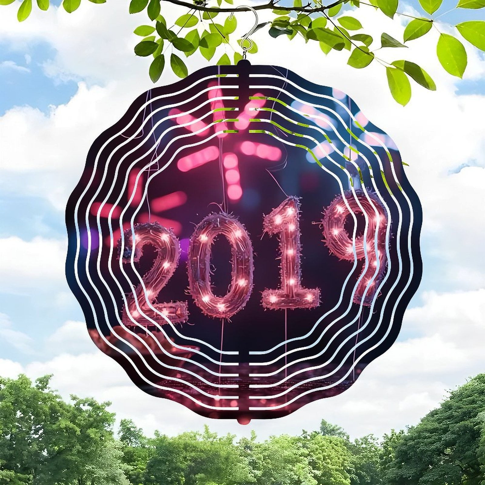 Stunning 3D Metal Hanging Wind Spinners for Yard & Garden - Dynamic ...