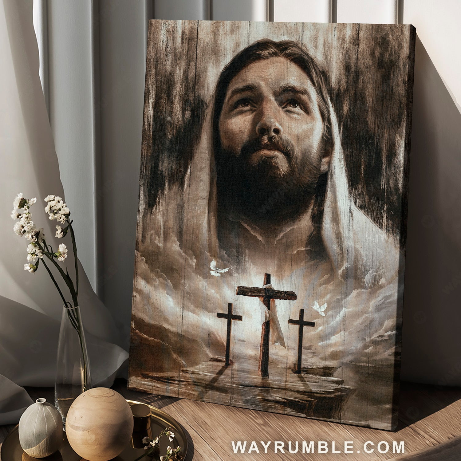 Stunning Artwork, Face Of God, The Life Of Jesus, Wooden Cross - Jesus ...