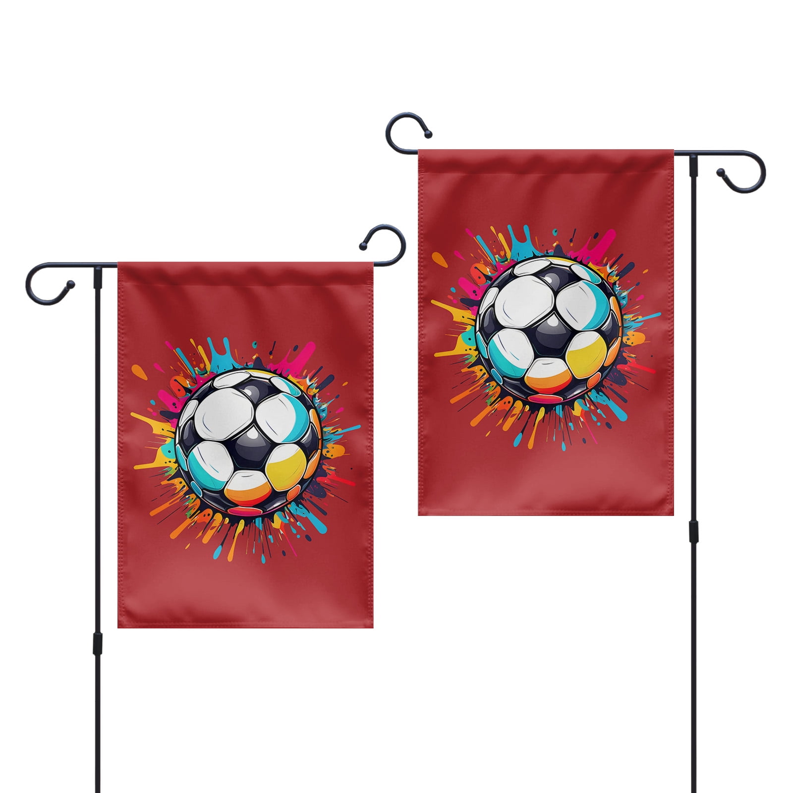 Stunning Garden Flag – Perfect Soccer-Themed Outdoor Decorative Flag ...