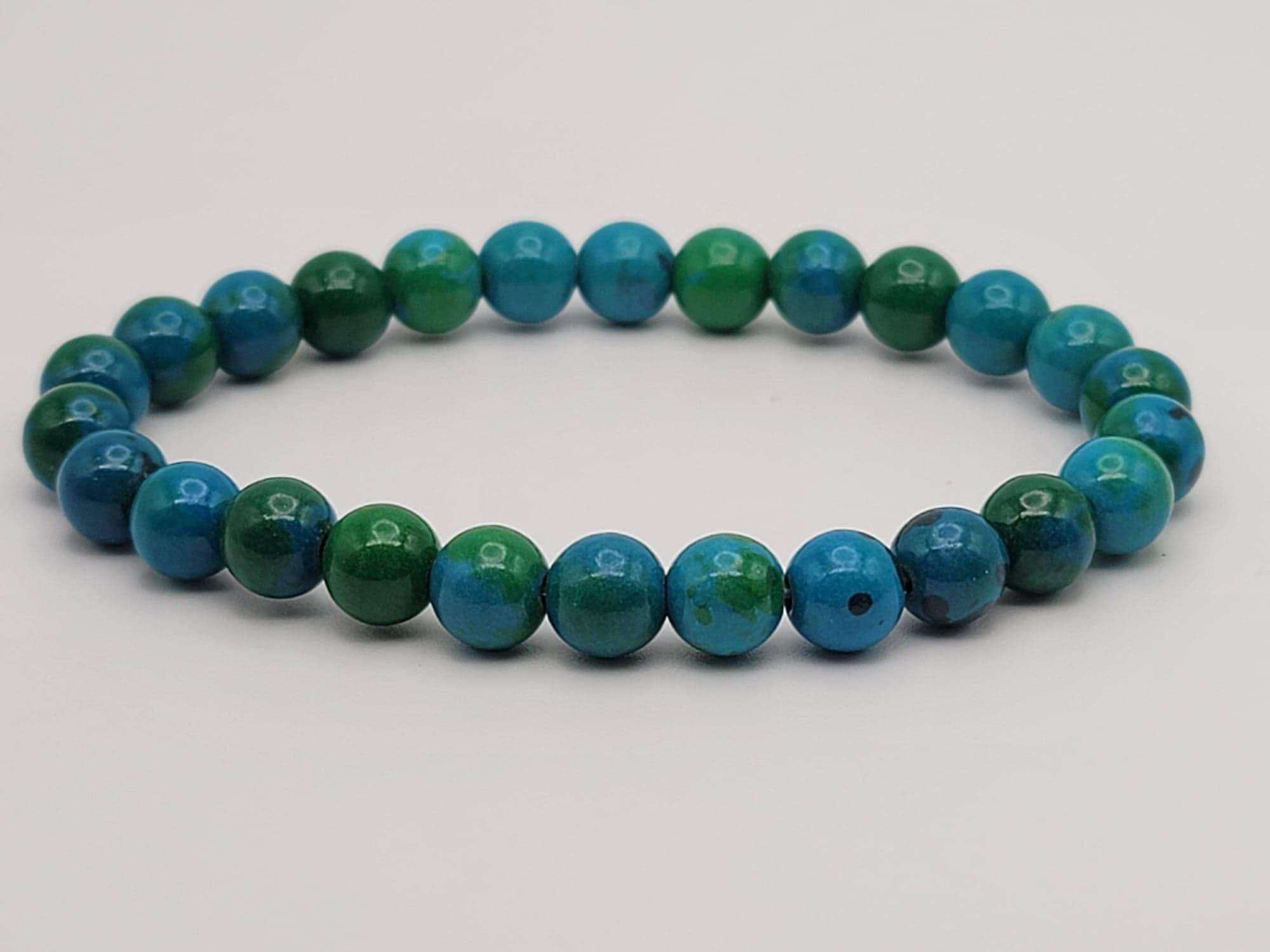 Stunning Phoenix Chrysocolla Bracelets 8mm For empowerment ...