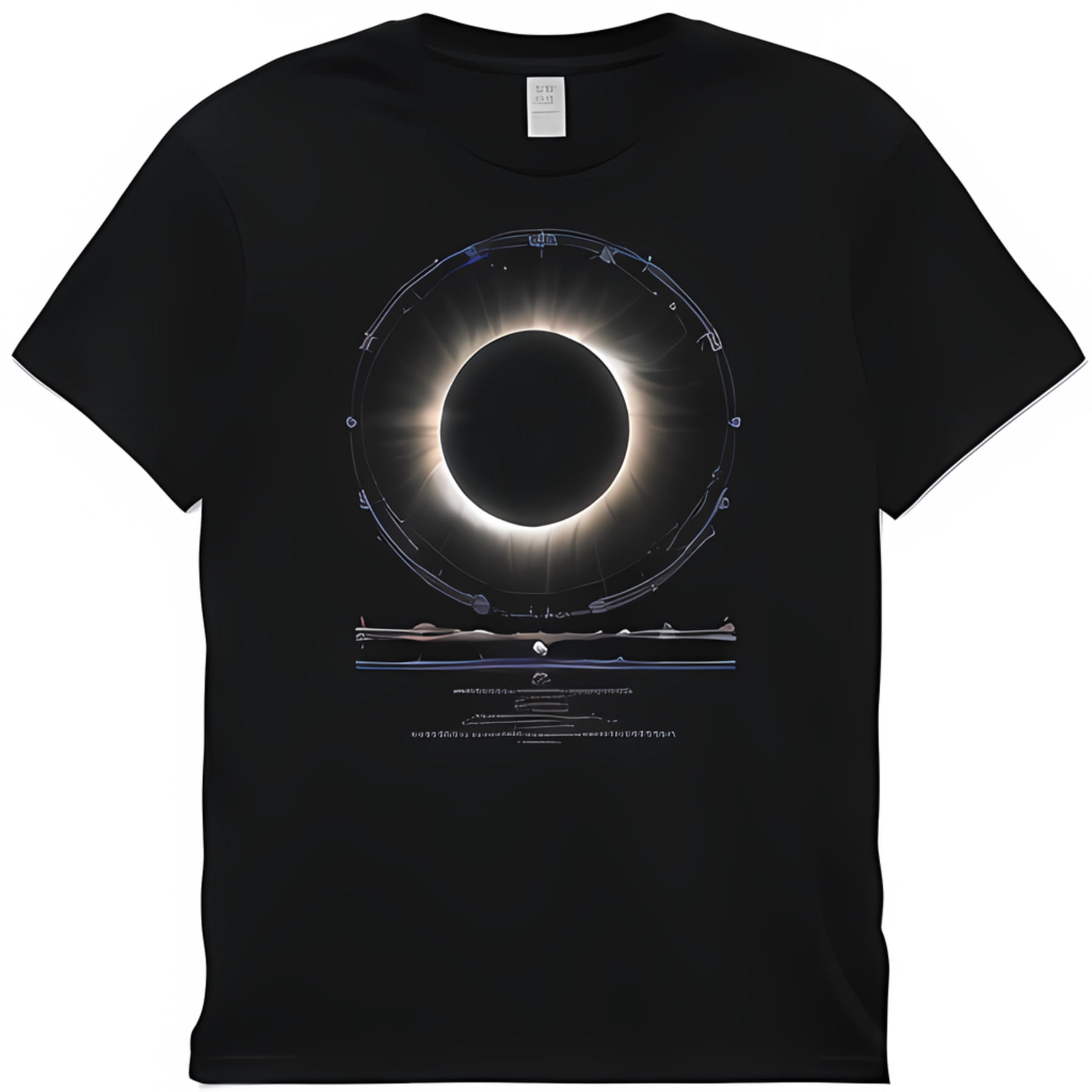 Stunning Solar Moon T-Shirt Design for Astronomy Enthusiasts Unique and ...
