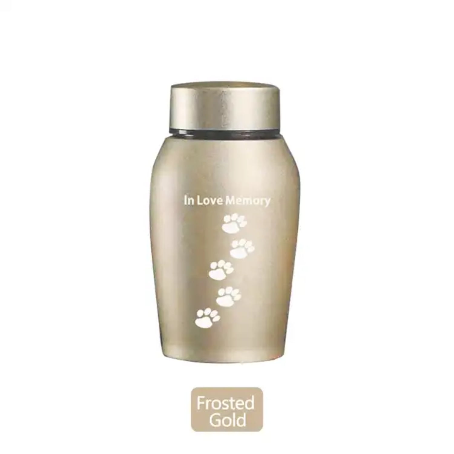 Stunning Stainless Steel Pet Cremation Ashes Urn for Cats Dogs Birds ...