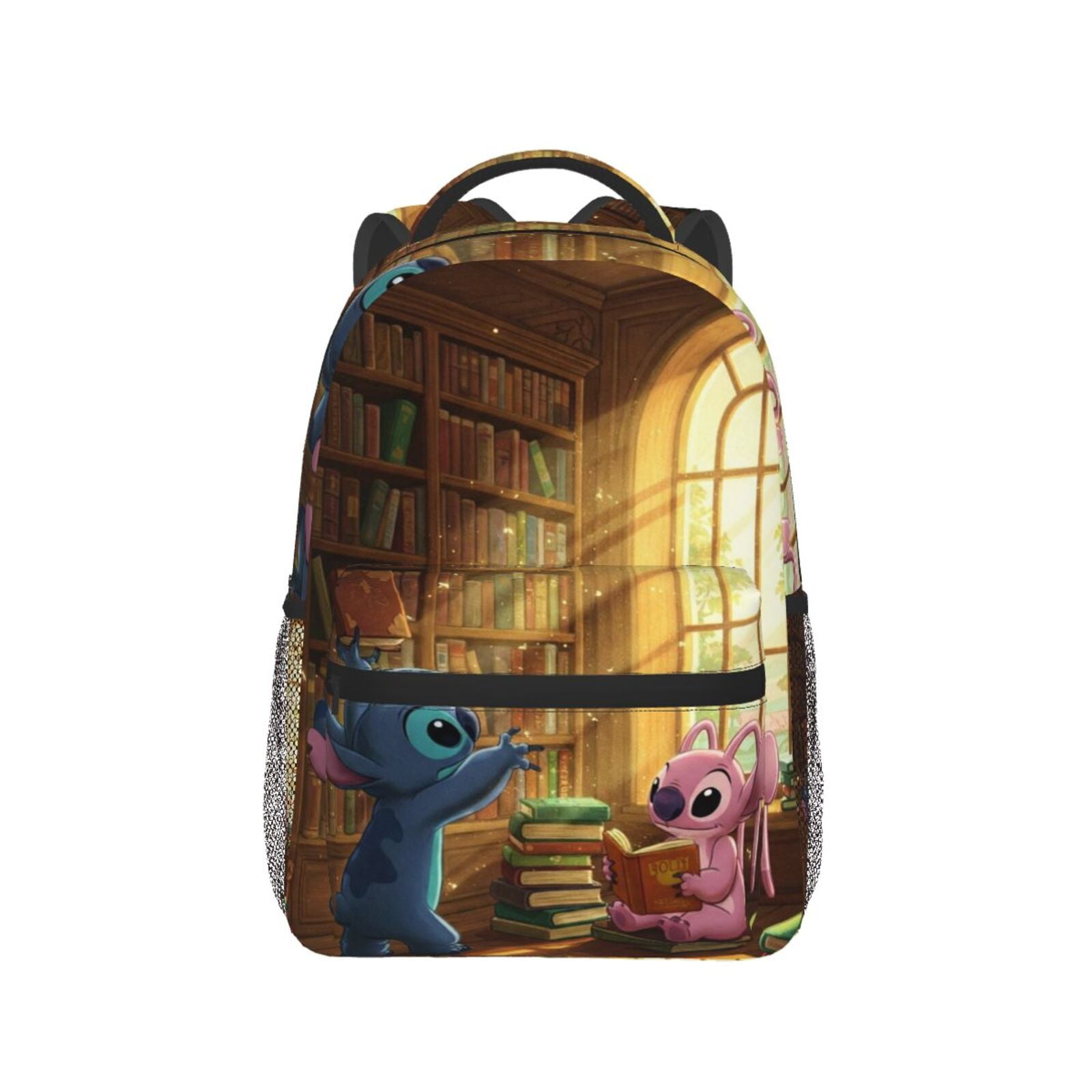 Stunning Stitch et Angel Wallpapers Travel Backpack,Carry On Backpack ...