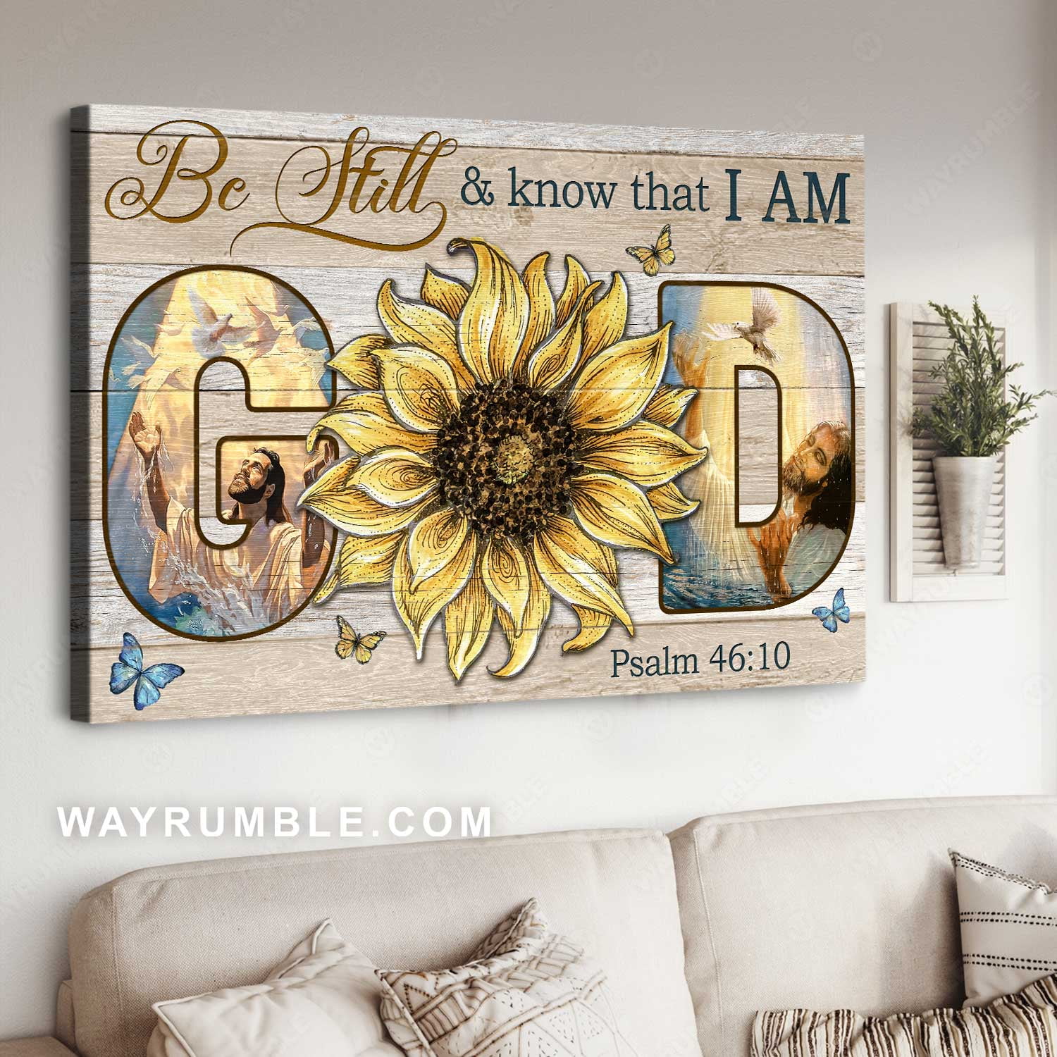 Stunning Sunflower, The Life Of Jesus, Butterfly, Be Still And Know ...