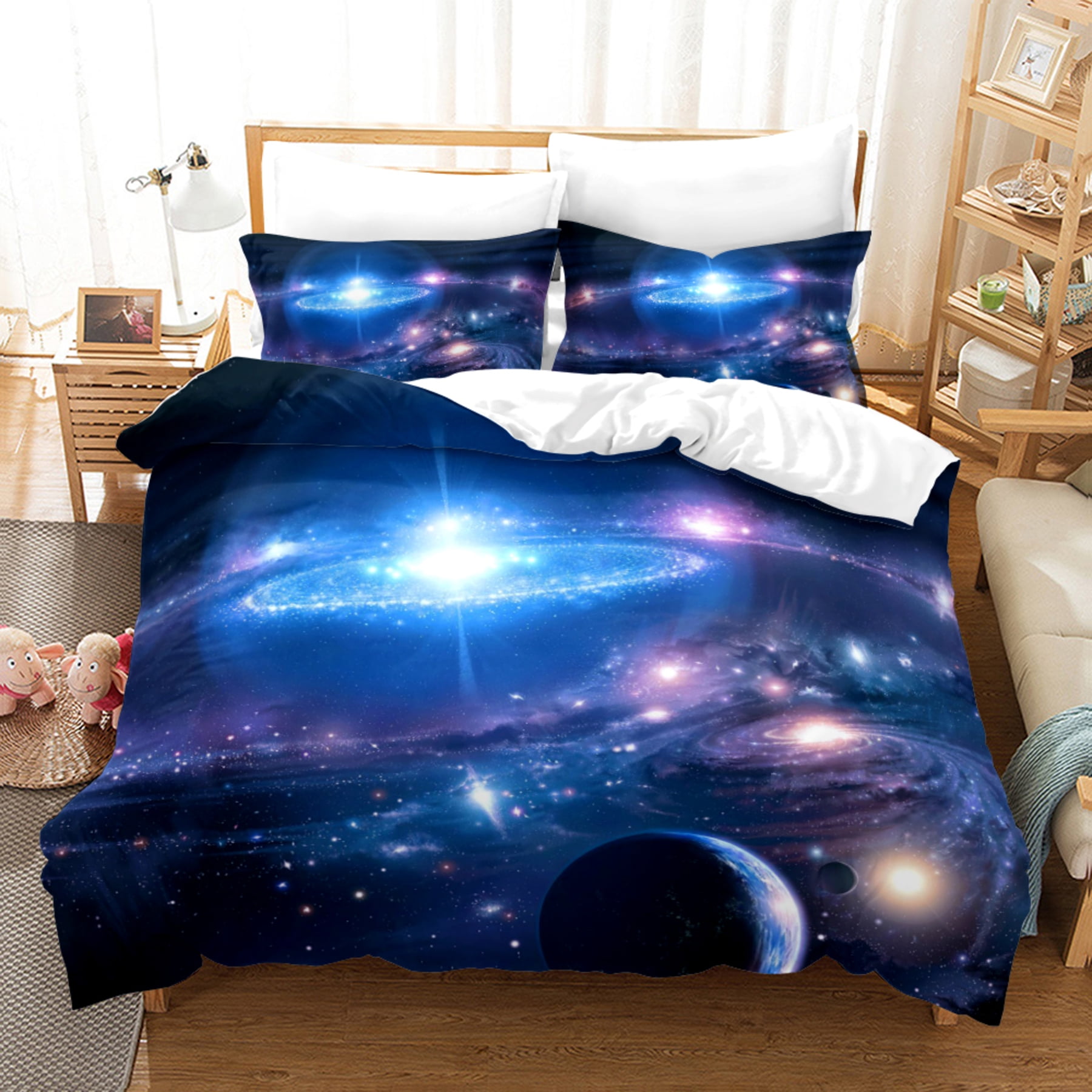 Stunning Themed Bedding Set Scene with Spiral & Stars Perfect for ...