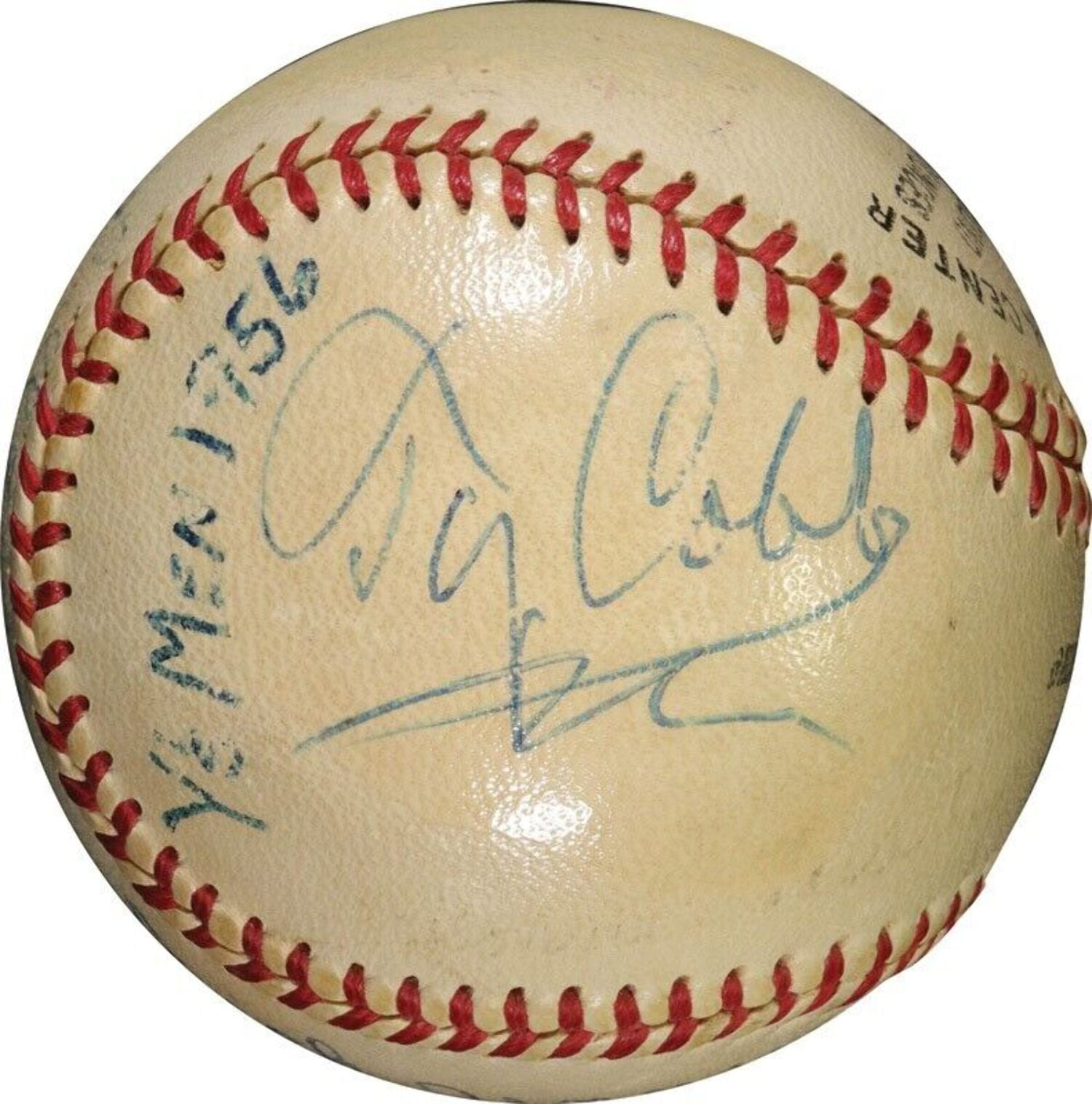 Stunning Ty Cobb Signed Autographed Baseball PSA DNA COA - Walmart.com