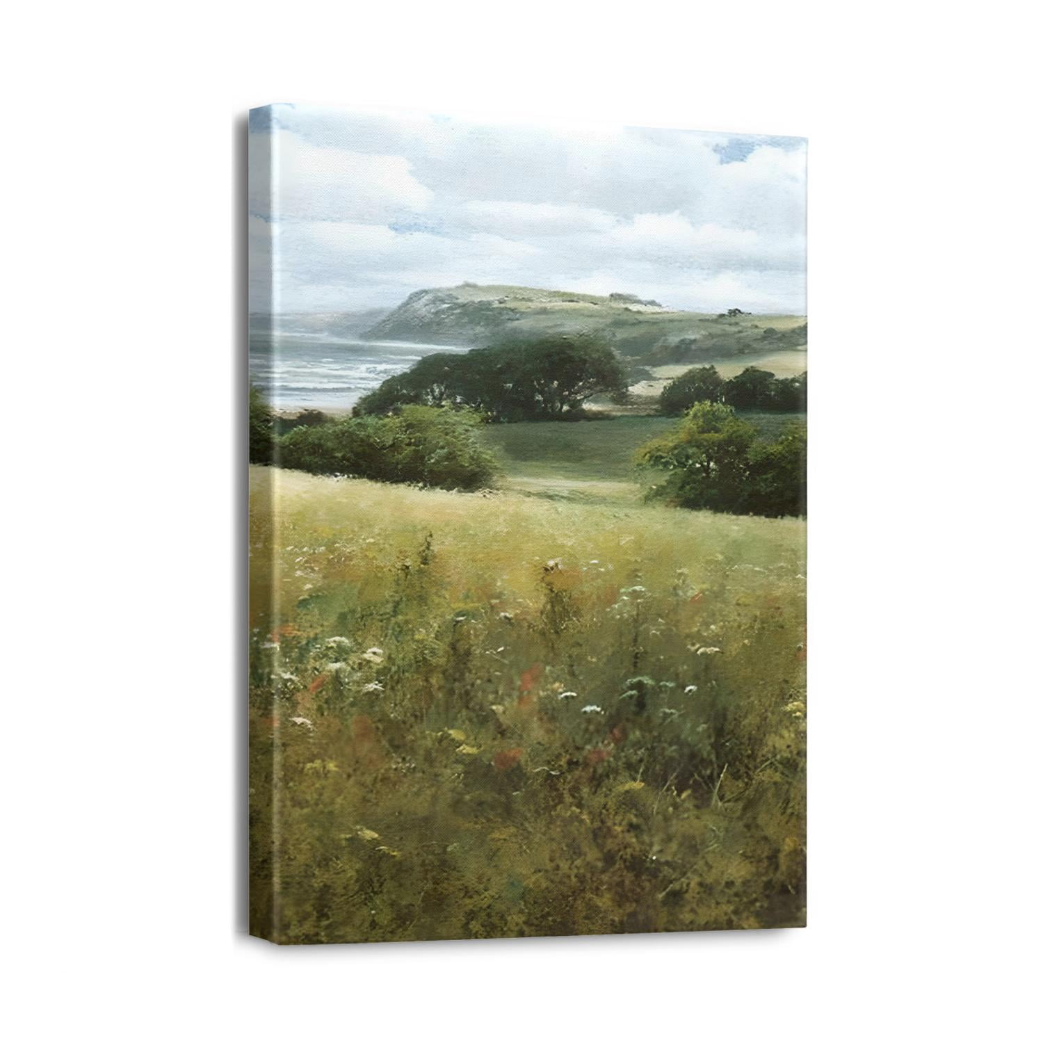Stunning Wilderness Scenery12x16 Inch Vintage Canvas Wall Art Room ...