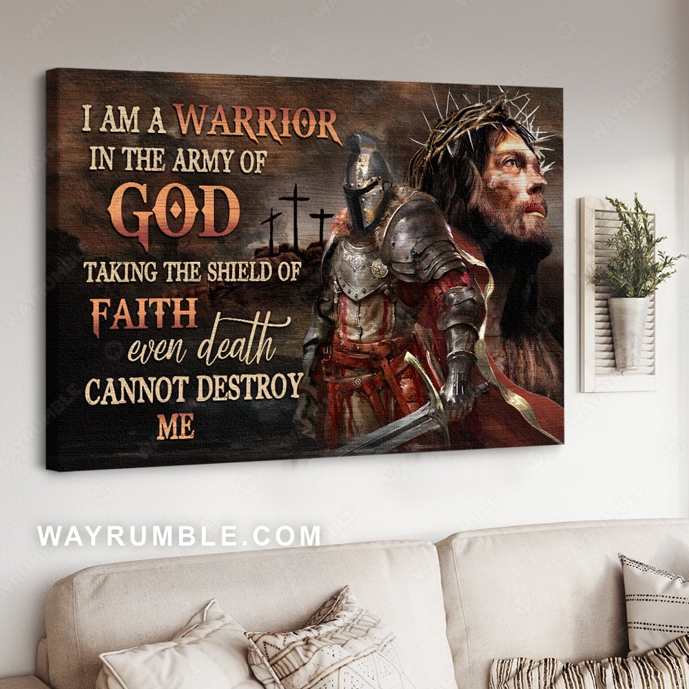 Stunning warrior, Amazing Jesus face, I am a warrior in the army of God ...