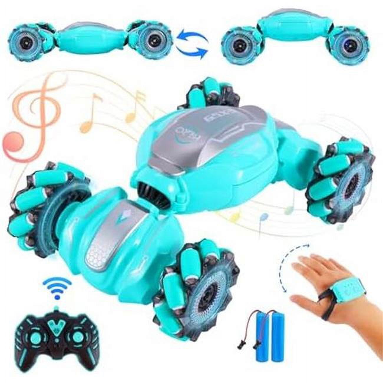 Stunt Car Remote Control Car Toys for Boys - Gesture Sensor Double ...