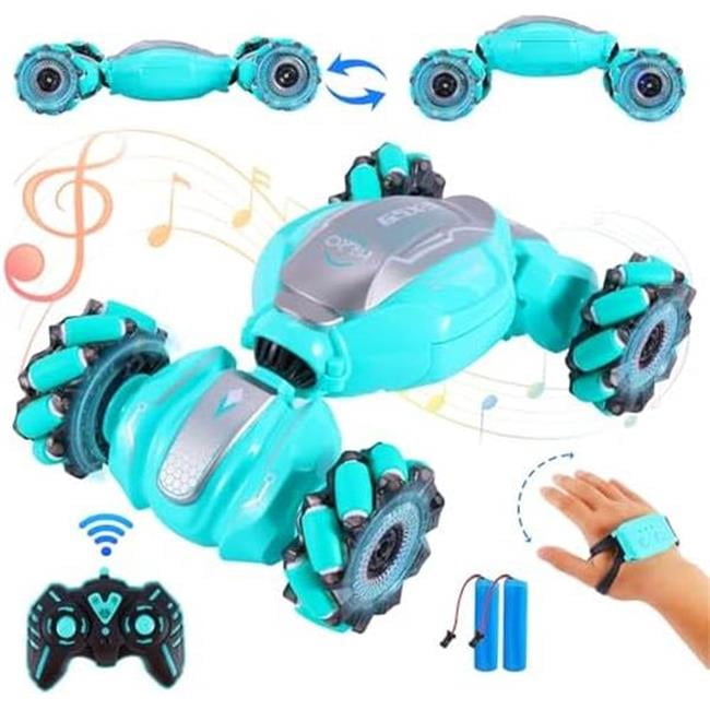 Stunt Car Remote Control Car Toys for Boys - Gesture Sensor Double ...