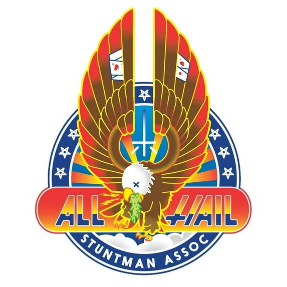 Stunt Man Association Sticker Logo Phone Decal Water Bottle Stickers ...